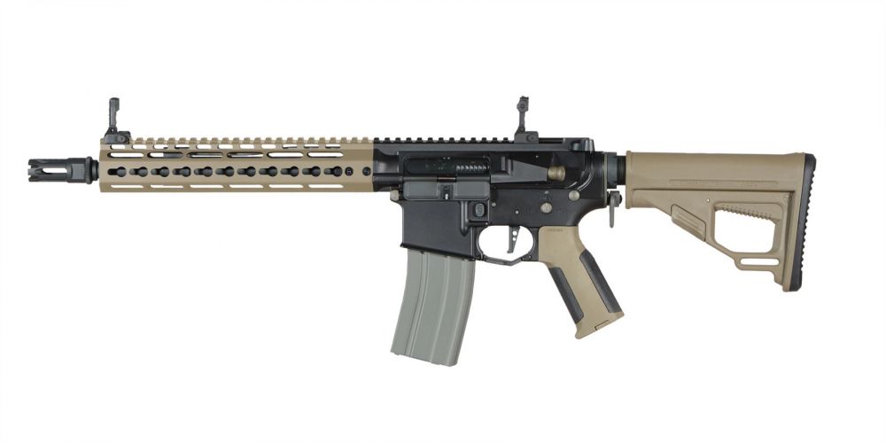 Ares Amoeba Pro Octarms M4 - Tan - 10" Barrel – Just Airsoft