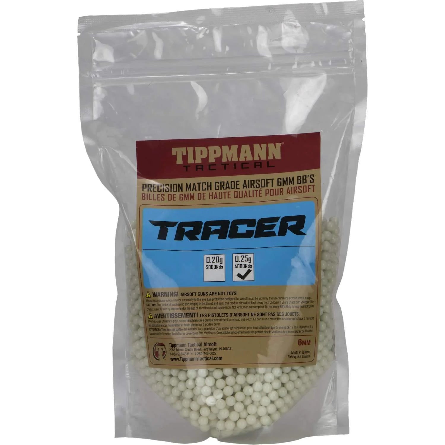 Tippmann Tracer BB's 1KG Bag – Just Airsoft