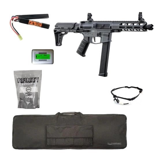 Lancer tactical LT-35 Gen2 9mm Battle X PDW Starter Pack – Just Airsoft