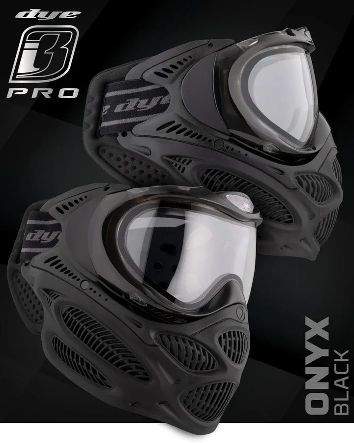 Dye I3 Pro Goggle - Onyx Black – Just Airsoft