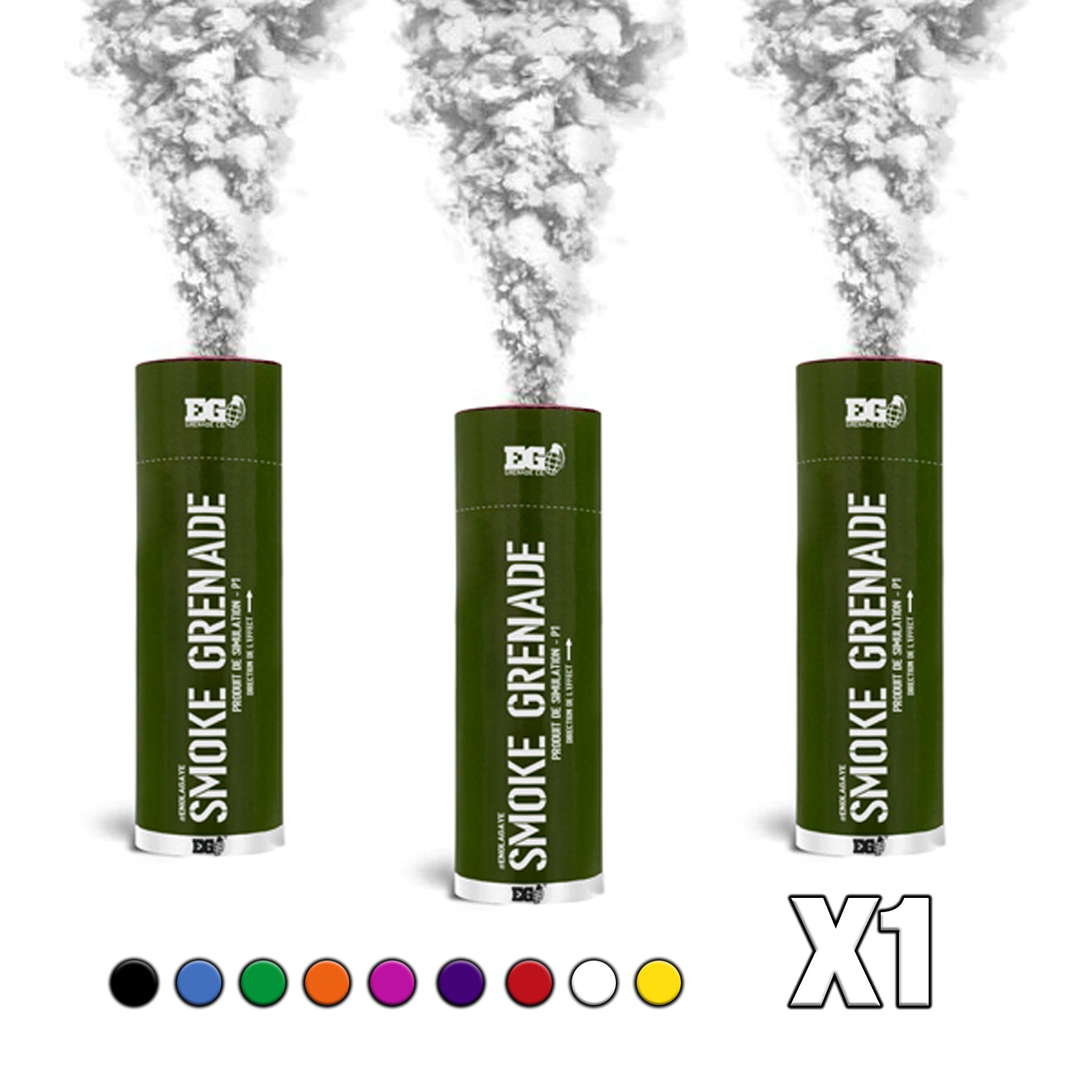Friction Smoke Grenade - Single Colour - Single – Just Airsoft