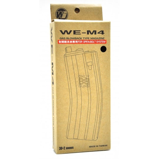 WE Green Gas M4/T91/4168/L85 Open Bolt Magazine – Just Airsoft